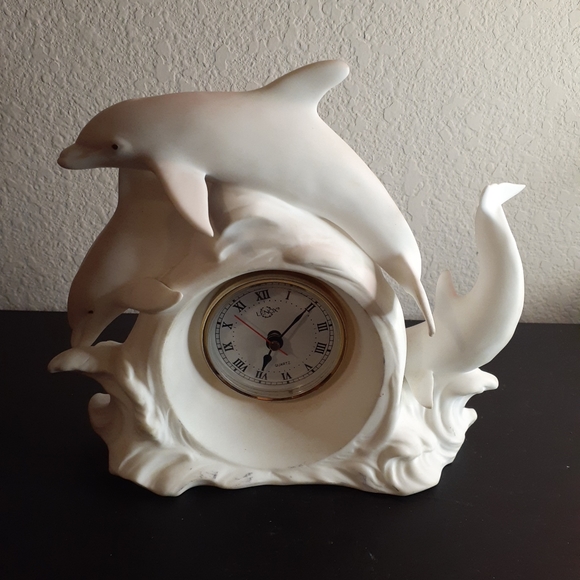 Lenox | Art | 994 Lenox The Dancing Dolphins Fine Bone China 8x7 Mantle ...